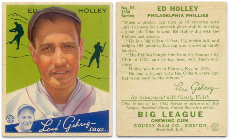 1934 Goudey Gallery