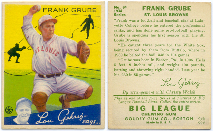 1934 Goudey Gallery