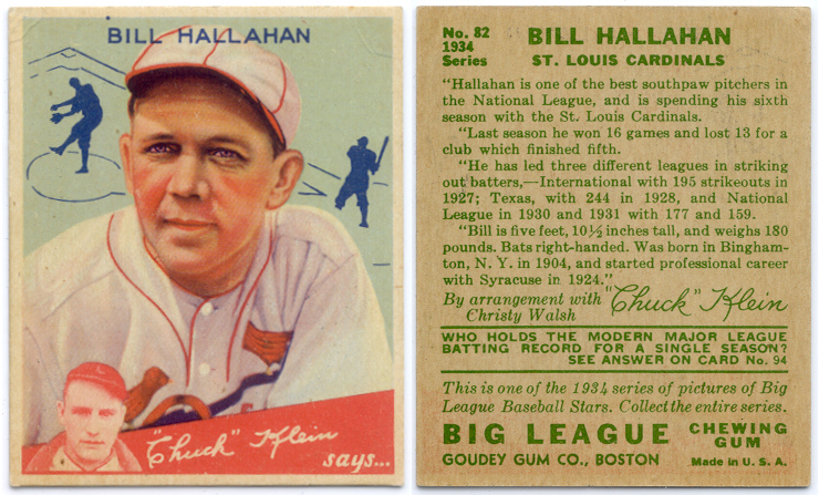 1934 Goudey Gallery