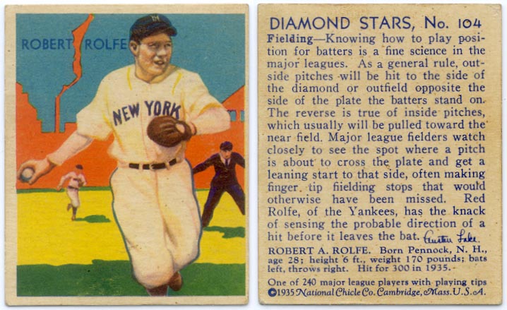 1934-36 Diamond Stars Gallery