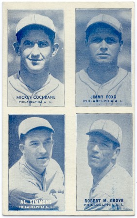 Lefty Grove - 1933 Exhibit Four-on-One