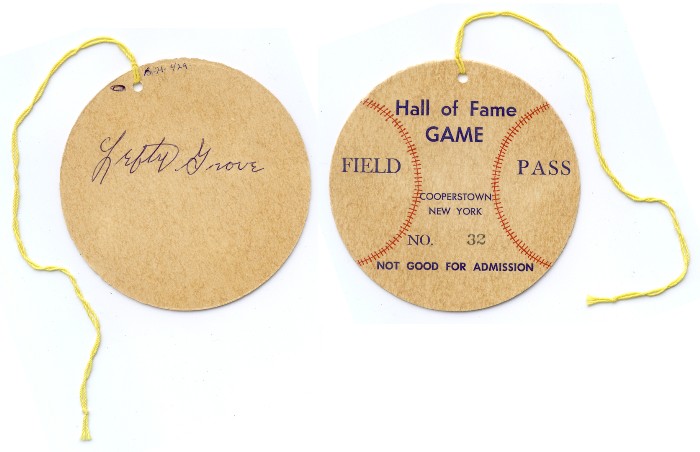 Lefty Grove Memorabilia